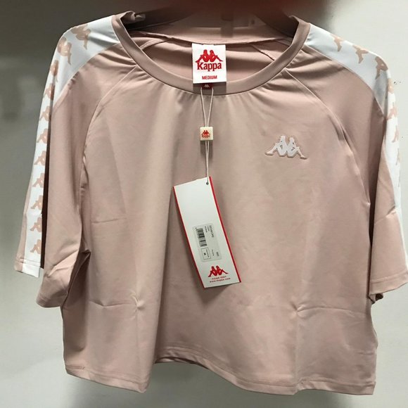Kappa | Tops | Last One Nwt Kappa Crop Pink Tee T Shirt Sexy Top M ...